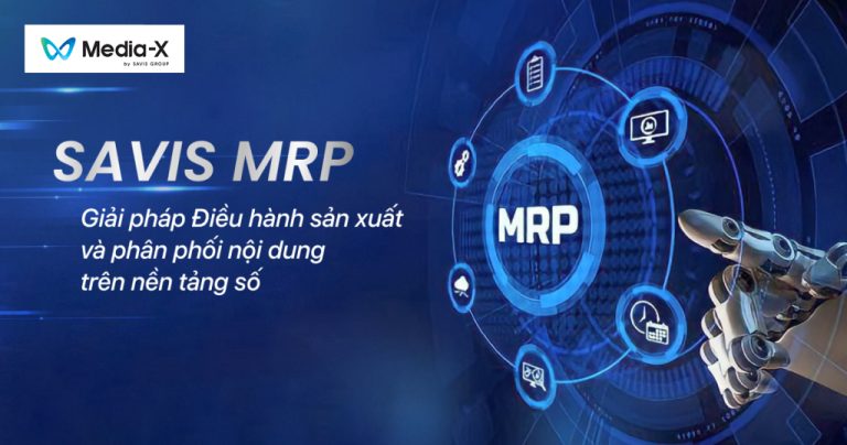 Manage production and distribution of content on digital platforms with SAVIS MRP – Media-X